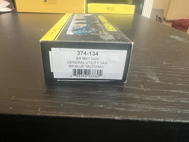 GRAHAM FARISH BR mk1 guv General Utility Van BR Blue MotoRail £31.90 ...