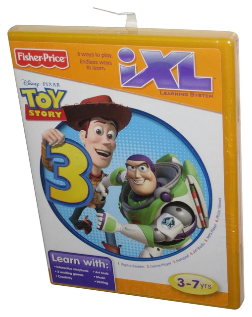 FISHER-PRICE IXL APPRENTISSAGE Système Logiciel Toy Story 3 3D Jeu EUR ...