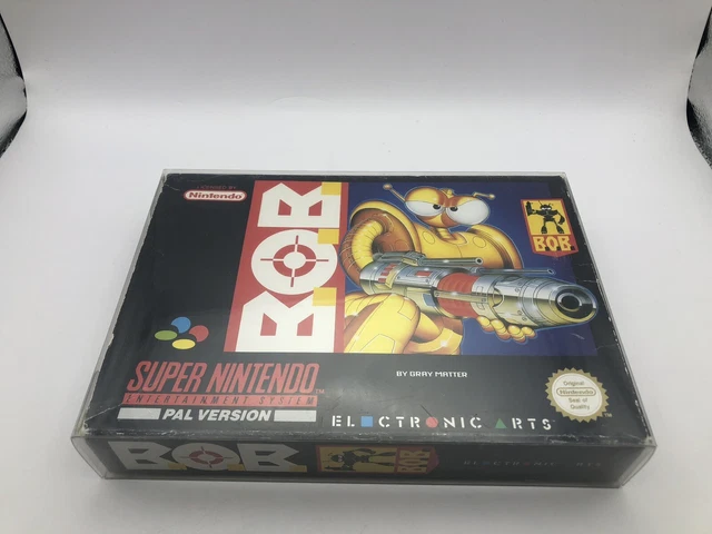 BOB SUPER NINTENDO Snes W/Manual 16 Bit Retro PAL 1993 #0266 £44.99 ...