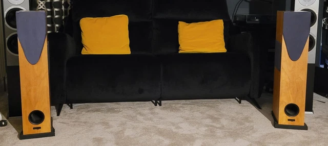 REGA R5 FLOOR Standing Speakers With Original Boxes, Spikes , Manuals £ ...