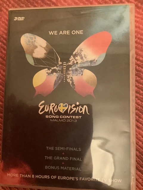 EUROVISION SONG CONTEST 2023 - Malmo 2013 DVD - 3 Disc Set - New ...