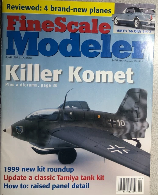 FINESCALE MODELER MAGAZINE April 1997 military modeling £11.05 ...