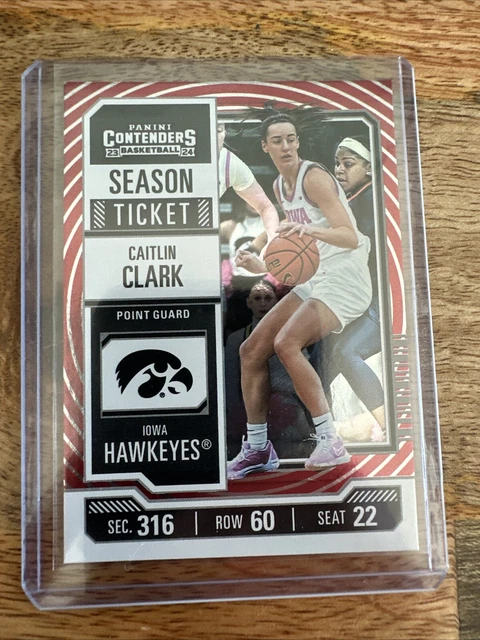 2023-24 PANINI CAITLIN Clark Collection Contenders Season Ticket Target ... 2023-24 PANINI CAITLIN Clark Collection Contenders Season Ticket Target ...