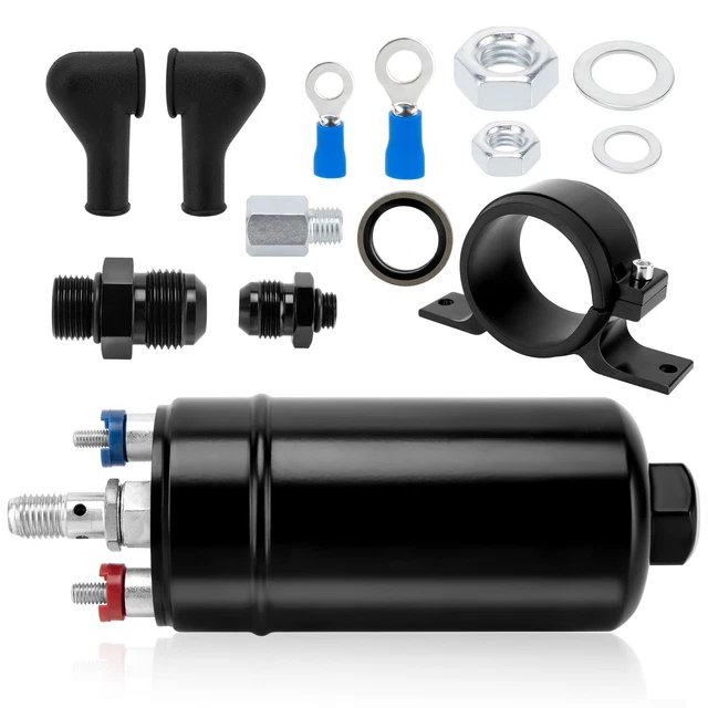 INLINE FUEL PUMP 12V, Universal External Inline Fuel Pump Kit Electric ...