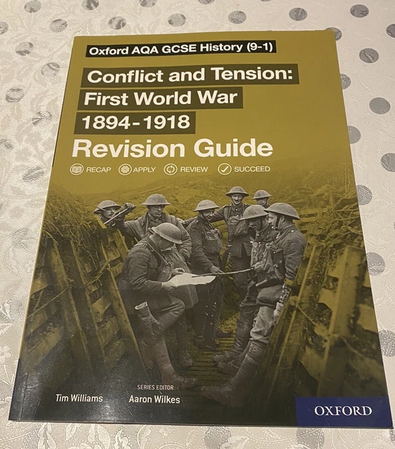 OXFORD AQA GCSE History: Conflict and Tension First World War 1894-1918 ...