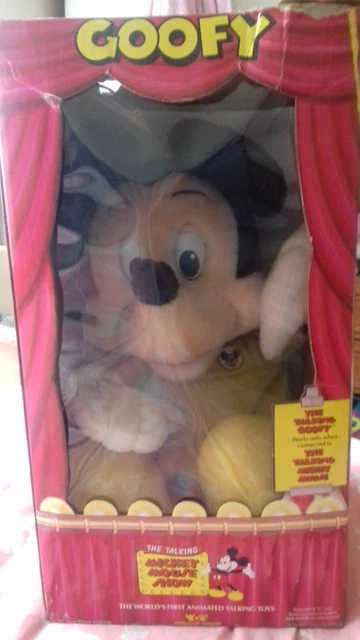 WORLDS FIRST ANIMATED talking mickey mouse in box £50.00 - PicClick UK