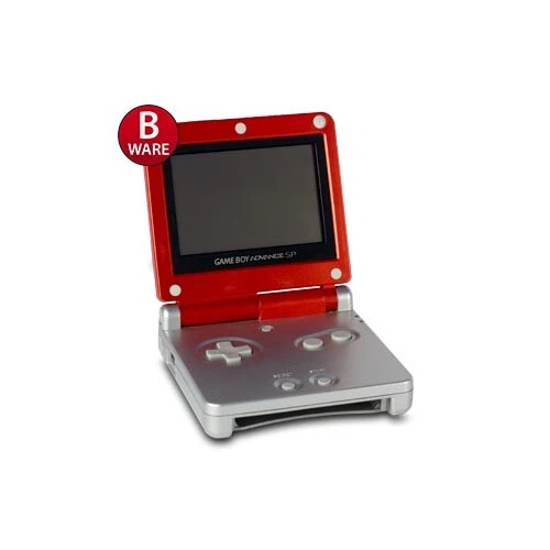 GAMEBOY ADVANCE SP Console En Mario Rouge Avec Câble Du Chargeur #50B ...