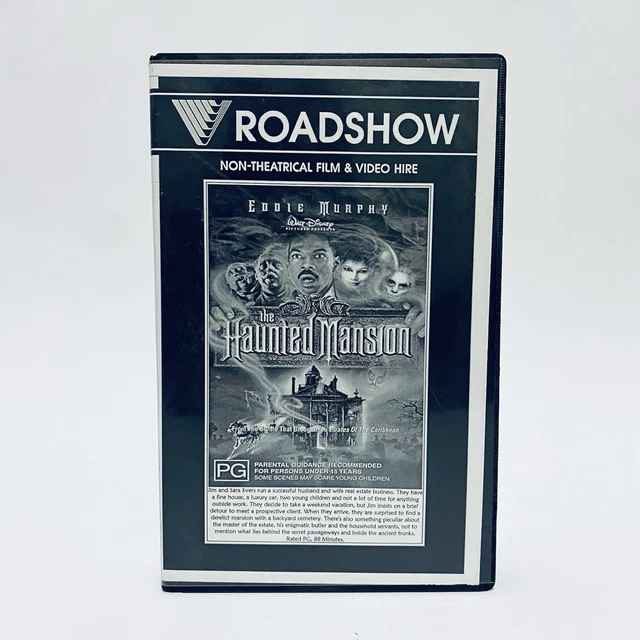 THE HAUNTED MANSION (VHS, 2003) Rare Roadshow Hotel Screening Cassette ...