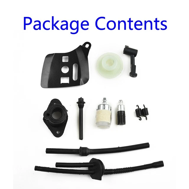 FUEL OIL FILTER Manifold Repair Kit For Chinese 2500 25cc Chainsaw 2 ...