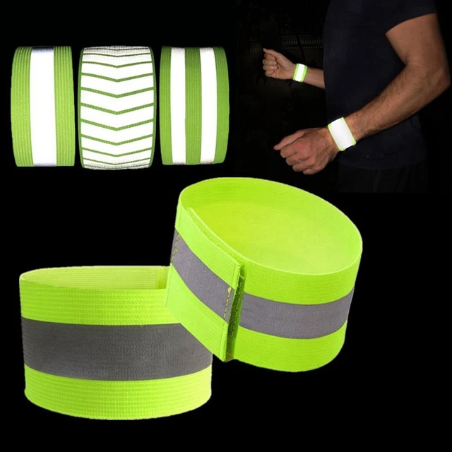 STRAP SPORT TAPE Cycling Reflective Strips Bike Safety Alert Warning ...