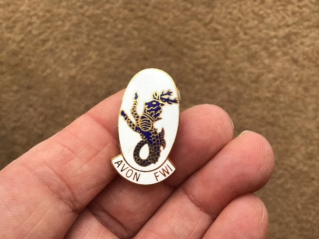 AVON F.W.I. FEDERATION of Women's Institutes Enamel Pin Badge Brooch £7 ...