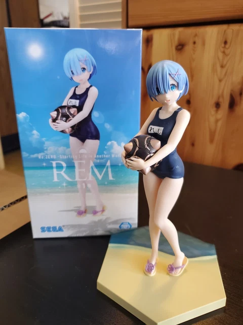 RE ZERO REM Summer Day Swimsuit Figure SEGA Prize $30.00 - PicClick CA