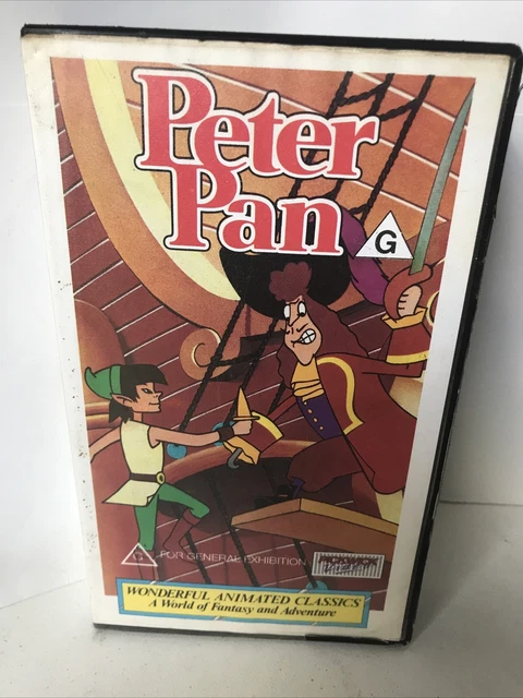 VHS PETER PAN -1988- PICKWICK VIDEO Childrens Animated $7.29 - PicClick AU
