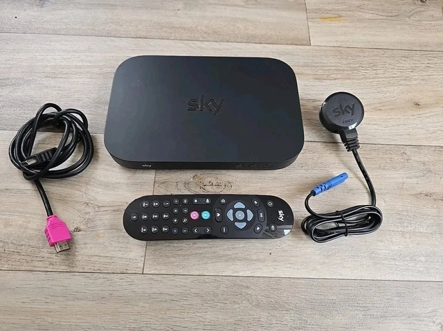 SKY Q MINI Box With Remote Control And Leads £47.52 - PicClick UK