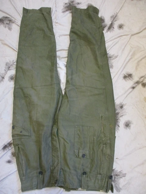 BRITISH ARMY 1963 60 pattern COMBAT trousers pants og green SIZE 8 L ...