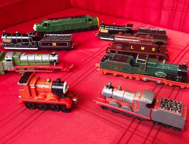 THOMAS THE TANK Engine And Friends Ertl Trains plus a Hornby LMS £25.00 ...