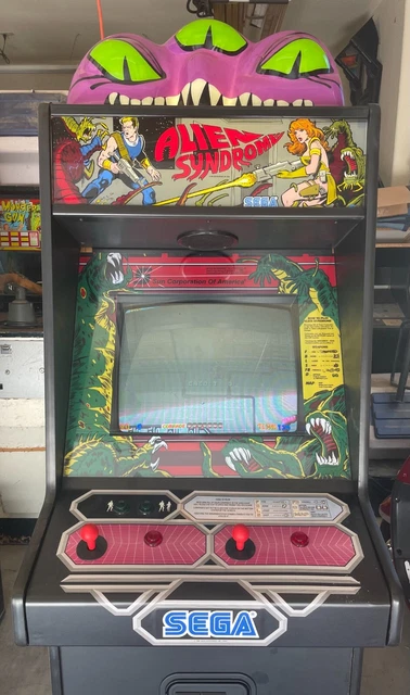 SEGA ALIEN SYNDROME 1986 Fully Restored Rare Arcade Game With Topper £ ...