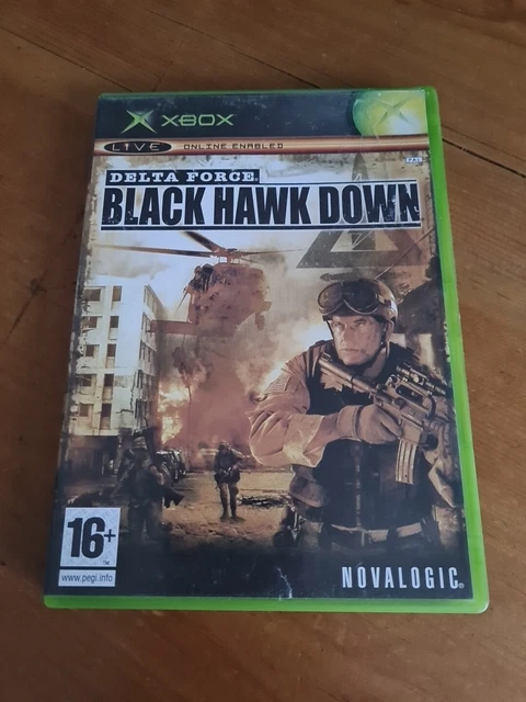 DELTA FORCE BLACK Hawk Down Xbox Original Complete PAL £3.99 - PicClick UK