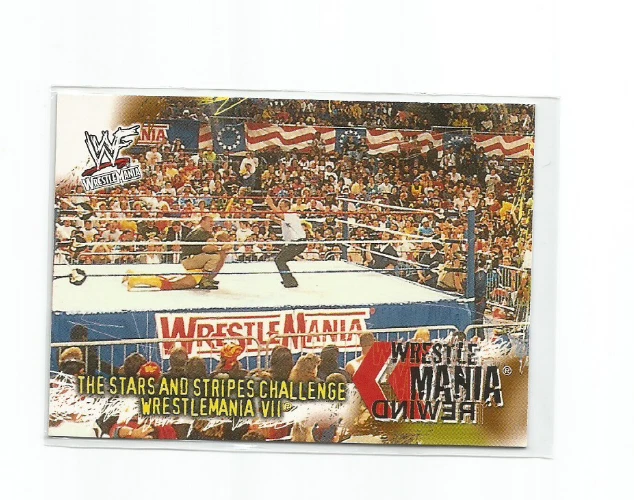 HULK VS SLAUGHTER-WRESTLEMANIA Vii 2001 Fleer Wwf/Wwe Wrestlemania Rewind #87Wr EUR 5,57 ...