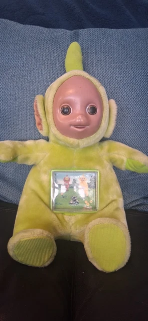 TOMY RAGDOLL 2004 Teletubbies Dipsy TV Screen & Sounds Soft Toy Plush ...