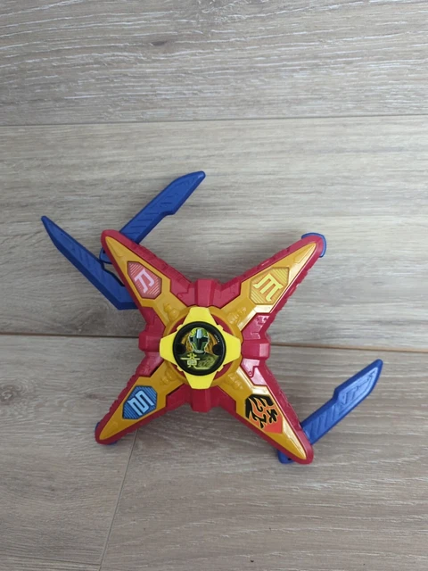 POWER RANGERS NINJA Steel Battle Morpher Ninja Star | Working, Yellow ...
