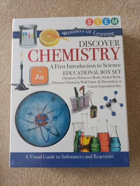 DISCOVER CHEMISTRY WONDERS of Learning Educational Box Set Intro to ...