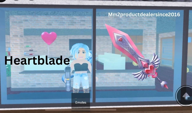 ROBLOX MURDER MYSTERY 2 MM2 Heartblade Godly $3.95 - PicClick CA