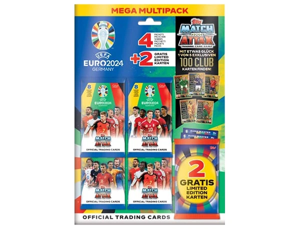 TOPPS UEFA EURO 2024 Germany Match Attax Trading Cards – 1x ULTRA Mega ...
