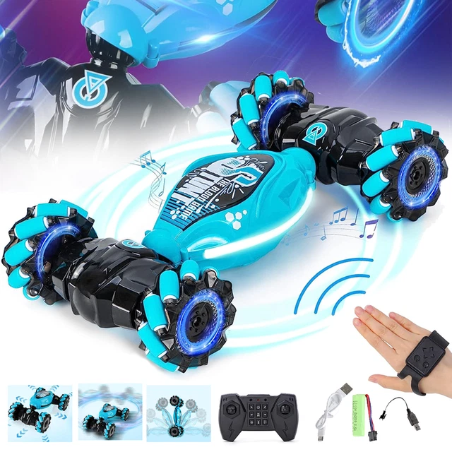 360° 4WD STUNT Car RC Hand Gesture Sensing Off-Road Remote Control Off ...