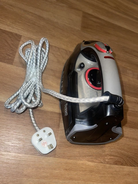 RUSSELL HOBBS IRON Powersteam Ultra Continious Steam 3100watt Black 20630 £12.99 - PicClick UK