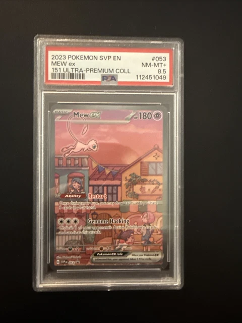 MEW EX 053 Pokémon TCG Scarlet & Violet 151 UPC Promo Card Psa 8.5 £77. ...