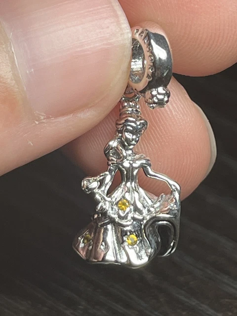 PANDORA DISNEY PRINCESS Belle Beauty And The Beast Pandora Charm £12.99 ...
