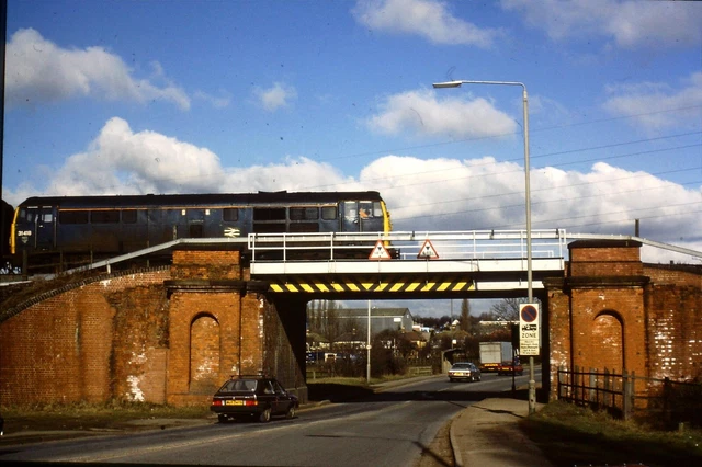 35MM ORIGINAL COLOUR Rail Slide BR Class 31 31418 at Unknown Location £ ...