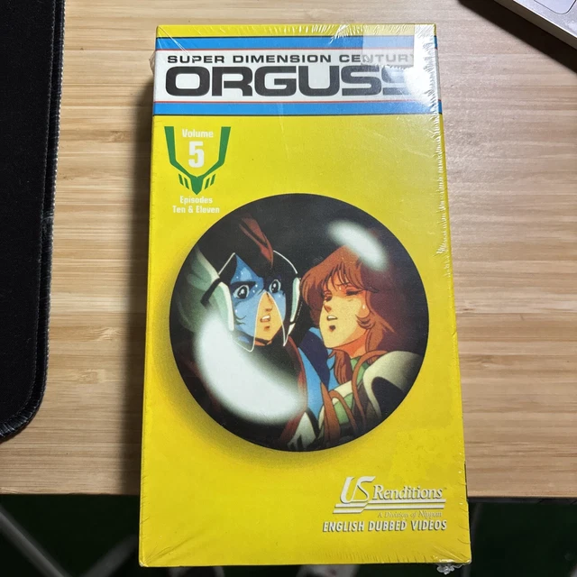 SUPER DIMENSION CENTURY Orguss Volume 5 Dubbed VHS $7.00 - PicClick