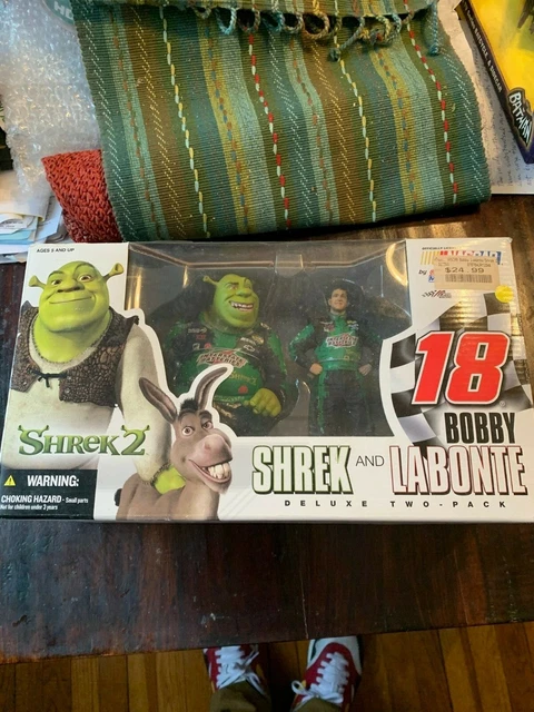 MCFARLANE'S NASCAR SHREK Two Pack Shrek and Bobby Labonte $19.99 - PicClick