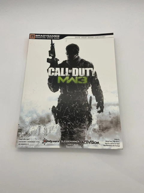 CALL OF DUTY Modern Warfare 3 Strategy Guide (2011, BRADYGAMES ...