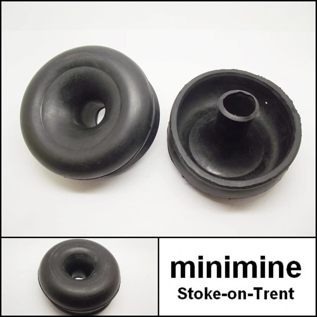 CLASSIC MINI HYDROLASTIC Displacer Unit Rubber Boot Gaiter PAIR 21A1496 ...