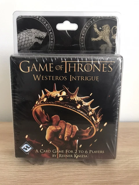 GAME OF THRONES Westeros Intrigue Card Game Board Game GOT Fantasy ...