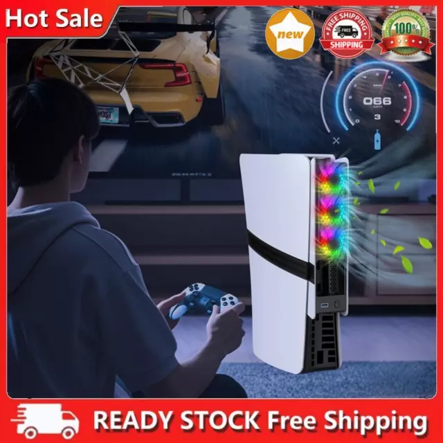 FOR PS5 PRO/PS5 Slim Cooling Fan External Fan Cooler with USB Port ...