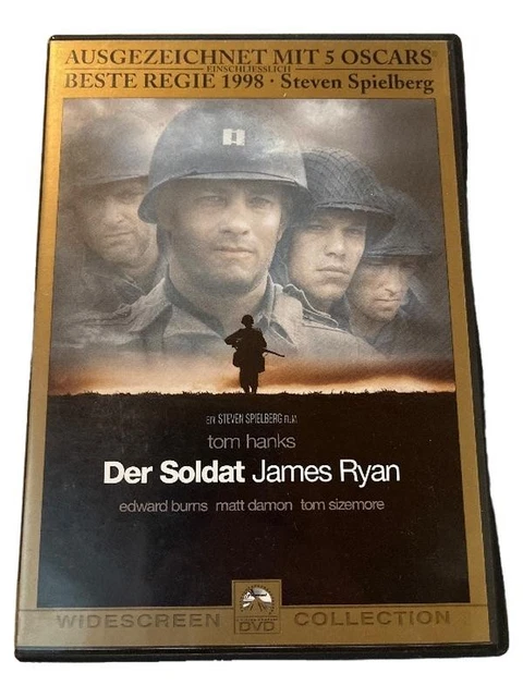 DER SOLDAT JAMES Ryan DVD Steven Spielberg Tom Hanks Matt Damon ...
