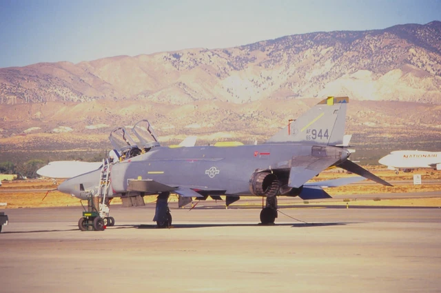 ORIGINAL COLOUR SLIDE RF-4C Phantom II 65944 of 124 TRG Idaho ANG USAF ...