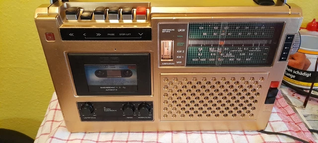 ALTER STERN RADIO Kassetten Recorder R 4100 RFT DDR Vintage EUR 70,00 ...