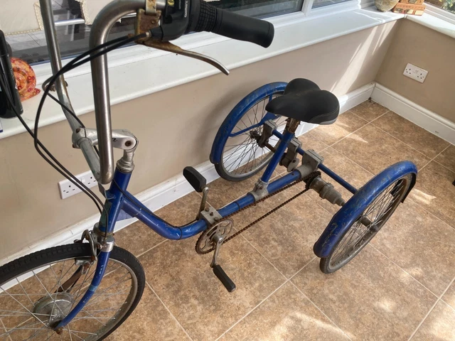 VINTAGE 1940'S TRICYCLE Ex Government Property George Fitt Engineering ...
