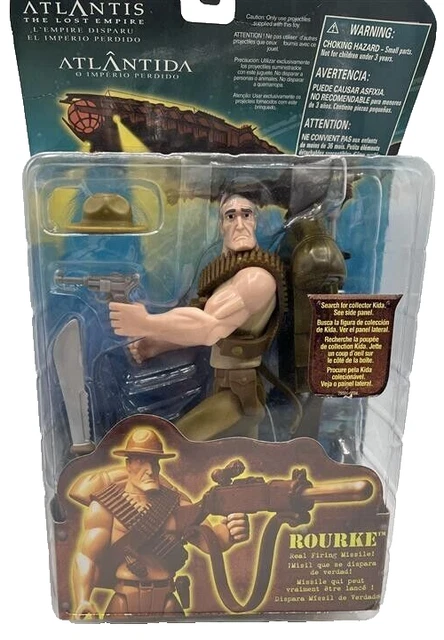DISNEY ATLANTIS THE Lost Empire Rourke Action Figure 6" New BNIB £30.00 ...