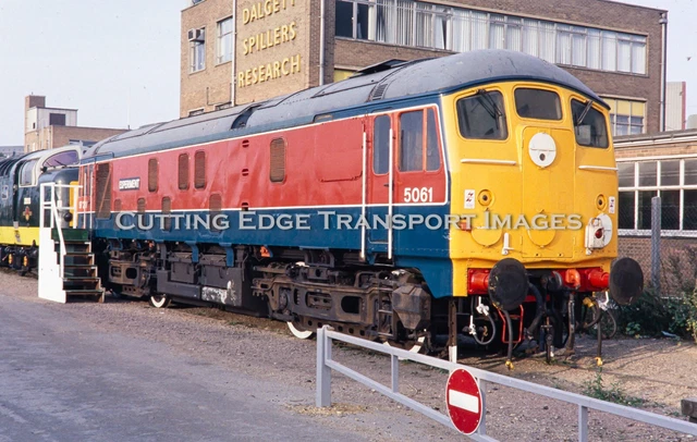 ORIGINAL RAILWAY SLIDE: Class 24 Diesel 97201 at Cambridge 1991 D-1719 ...