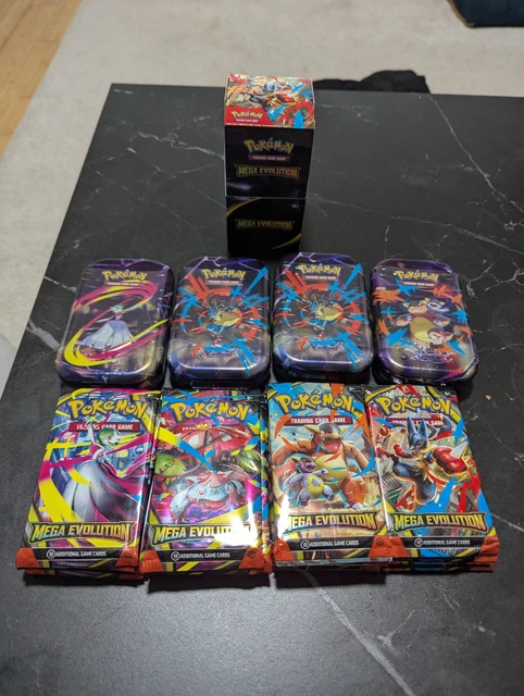 POKÉMON TCG MEGA Evolution Bundle of Booster Packs Brand New Sealed £ ...