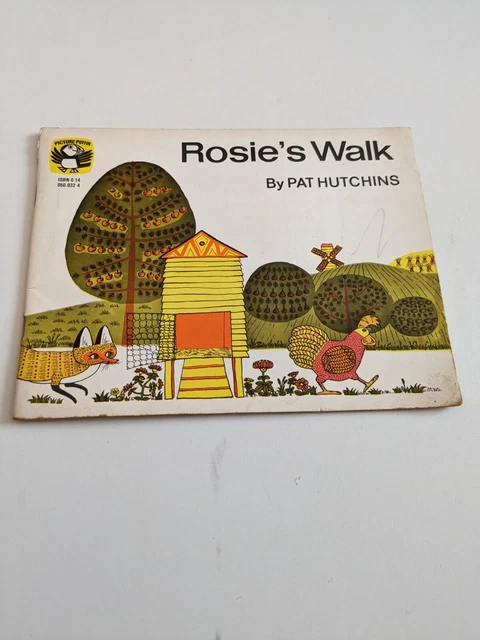 VINTAGE PICTURE PUFFIN Rosie's Walk Pat Hutchins 1973 Book £3.00 ...