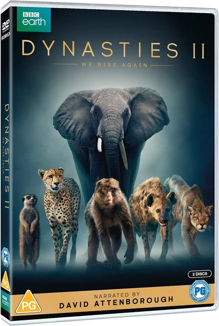 BBC EARTH: DYNASTIES - Complete Series 2 (David Attenborough) (Dvd) £7.49 - PicClick UK