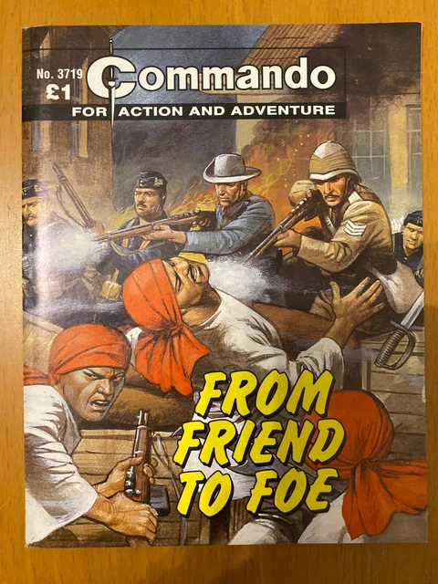 COMMANDO COMIC NUMBER 3719 From Friend to Foe EUR 3,53 - PicClick IT
