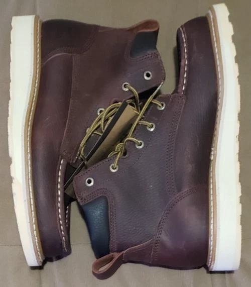 IRISH SETTER ASHBY 6" Soft Toe Brown Leather Work Boots 83605 - Mens ...